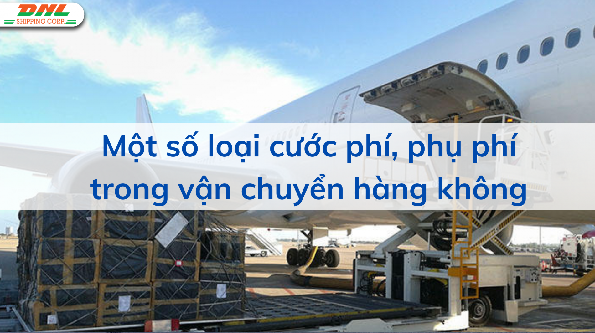 Một số loại cước phí, phụ phí trong vận chuyển hàng không - Yếu tố ảnh ...